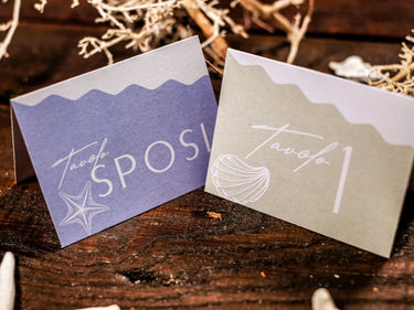 Segnatavolo - linea Sea – Stampa&Crea